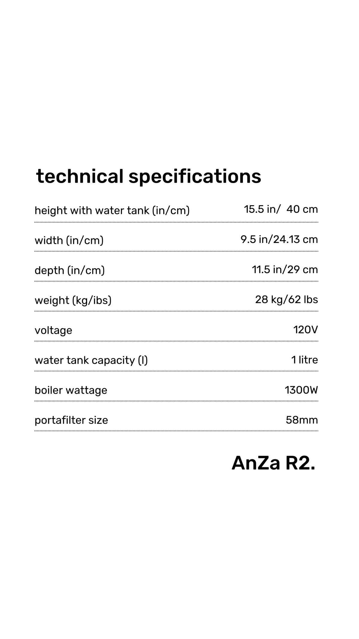 AnZa R2 Concrete - AnzaCoffee